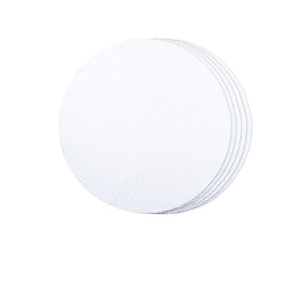 5Pieces 10Inch Silicone Steamer Liners, Roud Non Stick Silicone Steamed Pad Baking Pastry Dim Sum Mesh for Home Kitchen Use