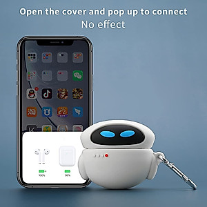 Ahnspiceo Compatible with AirPods 3 Case Cover, 3D Cute Funny Anime Characters Design Case Compatible with AirPods 3rd Generation Case 2021,for Women Men AirPods 3rd (Eva)