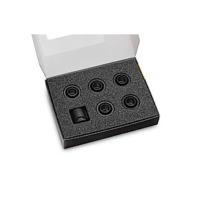 EK Water Blocks Compatible EK-Quantum Torque STC 10/16-6er-Pack, Schwarz