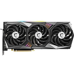 MSI Gaming GeForce RTX 3080 LHR 10GB GDRR6X 320-Bit HDMI/DP Nvlink Torx Fan 4 RGB Ampere Architecture OC Graphics Card (RTX 3080 Gaming Z Trio 10G LHR)