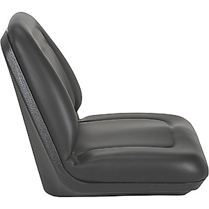 A & I Deluxe Midback Utility Lawn Mower Seat - Black, Model Number TM555BL