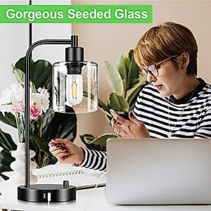 Seeded Glass Shade Cylinder Glass Lamp Shade Replacement Glass Shade