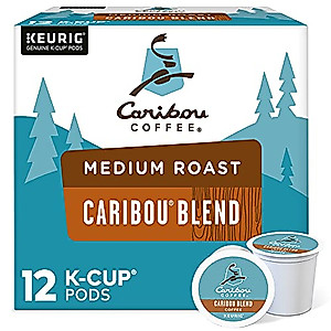Caribou Coffee Caribou Blend Keurig K-Cups Coffee, 12 Count