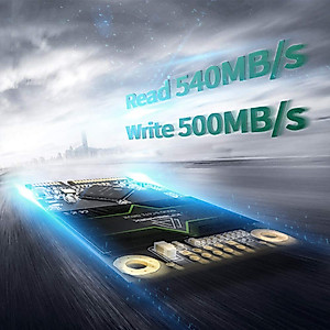 Kingshark Gamer mSATA 1TB Internal Solid State Drive High Performance Hard Drive for Desktop Laptop SATA III 6Gb/s Includes SSD (1TB, MSATA)