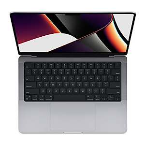 2021 Apple MacBook Pro with Apple M1 Pro chip (14-inch, 16GB RAM, 512GB SSD) - Space Gray (Renewed)