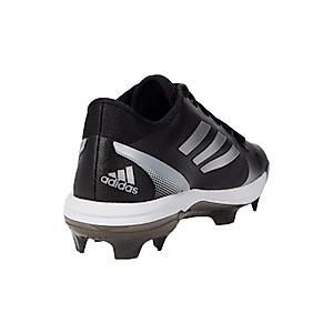 adidas Women's Purehustle 2 TPU Baseball Shoe, Black/White/White, 9.5