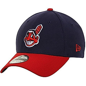 MLB Atlanta Braves Team Classic Home 39Thirty Stretch Fit Cap, Blue, Large/X-Large