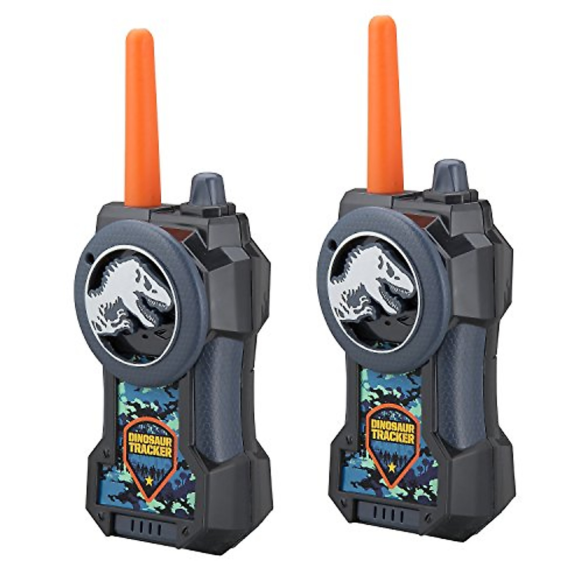 Jurassic World Fallen Kingdom FRS Walkie Talkies for Kids Long Range Static Free Kid Friendly Easy to Use 2 Way Walkie Talkies (Standard Packaging)