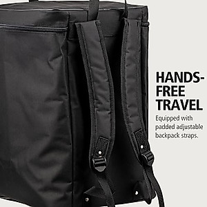 Meinl Percussion Cajon Box Drum Backpack Bag — Standard Size — Heavy-Duty Fabric and Adjustable Shoulder Straps (MSTCJB-BP)