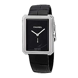 Chanel Boy-Friend Black Dial Ladies Watch H5319