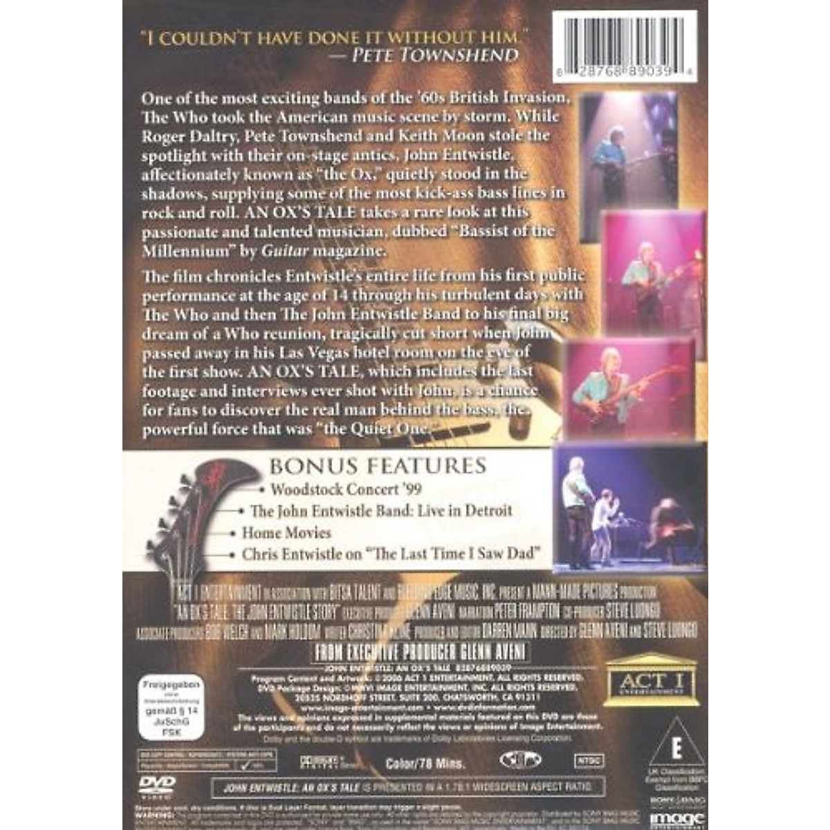 Oxs Tale (Pal/Region 2)