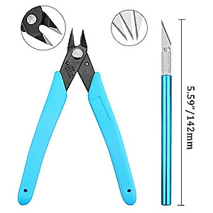 Bigstone 29 PCS Gundam Model Tools Kit Hobby Building Tools Set for Cars, Airplanes, Buildings, Gundam, Robots Models Building Repairing and Fixing ext.