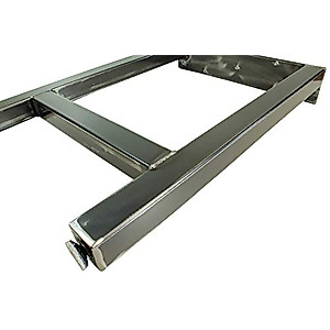 Metal Table Legs - H Style - Rustic Industrial Finish - Made in the USA