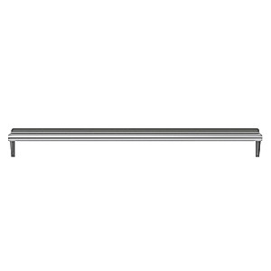AmGood 8" X 60" Stainless Steel Wall Shelf | Metal Shelving | Garage, Laundry, Storage, Utility Room | Restaurant, Commercial Kitchen | NSF