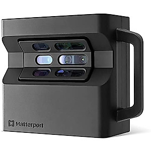 Matterport Pro2 Camera Travel Small Hard Case Bundle - High Precision 360 Virtual Tours, 4K Photography, 3D Mapping, & Digital Surveys - Includes Pro2 Camera, Tripod, Clamp, and 20” Portable Hard Case