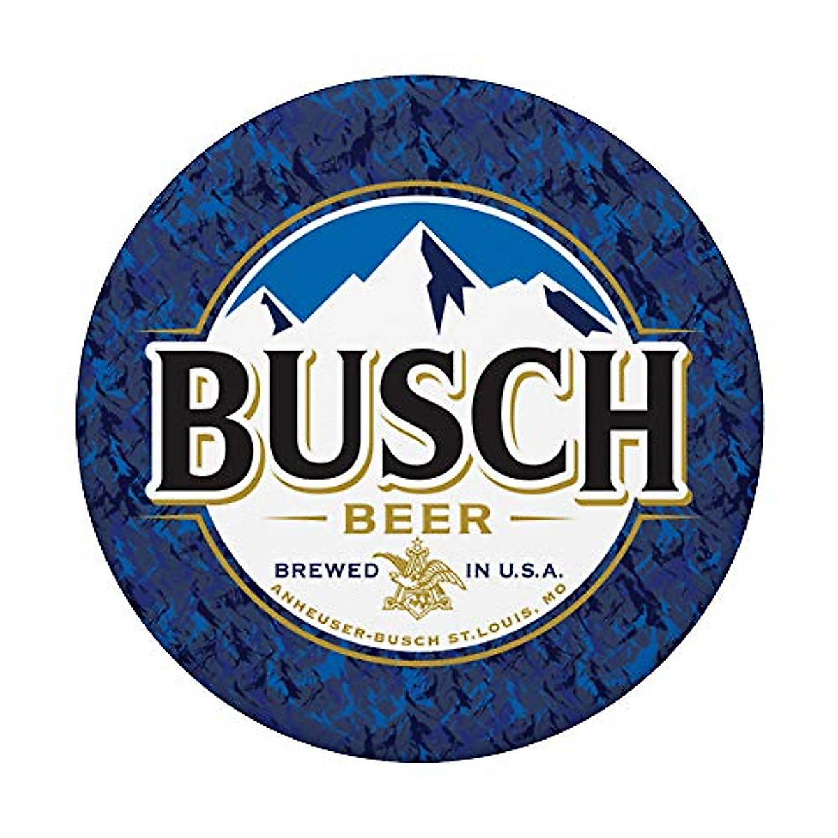 Busch Blue Camo PopSockets Stand for Smartphones & Tablets PopSockets PopGrip: Swappable Grip for Phones & Tablets