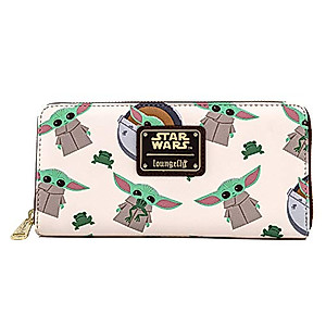 Loungefly Star Wars Baby Yoda The Mandalorian All Over Print Wallet