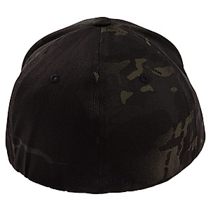 Browning unisex adult Browning Cap Phantom Multicam Blk S M, Multicam Black, Small-Medium US
