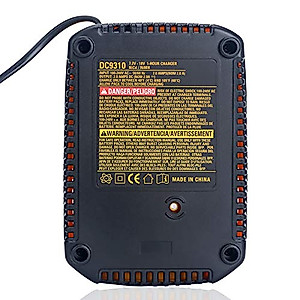 Biswaye 18V XRP Battery Charger Compatible with DEWALT 7.2V-18V NiCd NiMh Battery DC9096 DC9098 DC9099 DW9099 DW9072 DW9057 DW9091 DW9094 DC9071 DW9062 DC9091, DC9310