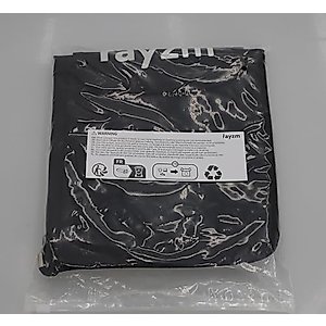 Rayzm Drum Stick Bag with an External Pocket, Standard Nylon Stick Bag with a Carry Handle and Floor Tom Hooks, Inside 4 Slots Holds up to 12 Pairs of Drumsticks,Water Resistant Nylon