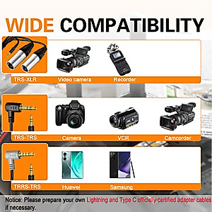 Wireless Lavalier Microphone with 4 Transmitters, Comica BoomX-U Qua UHF 24 Channel Professional Lapel Microphone for Cameras Canon Sony DSLR Camcorder, Lav Mic for YouTube Recording Interview Filming