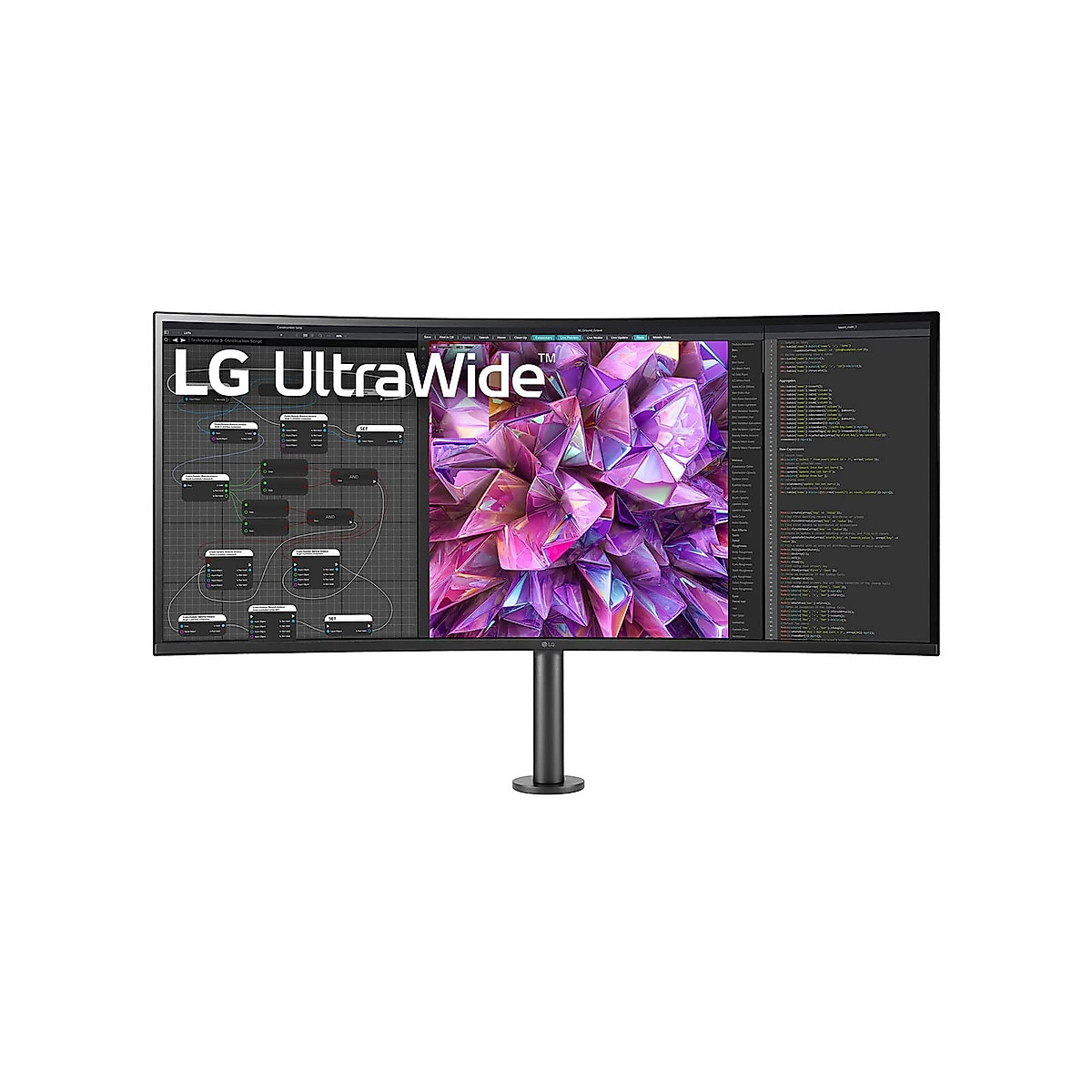 LG LED Curved-Display 38WQ88C-W - 95.29 cm (37.5") - 3840 x 1600 UWQHD+