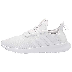 adidas Women's Cloudfoam Pure 2.0 Running Shoes, Cloud White/Cloud White/Grey Two, 8.5