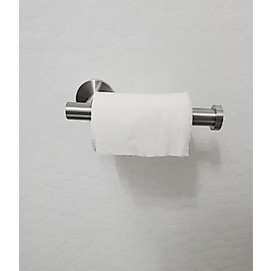 SUMBIN Bathroom Toilet Paper Holder SUS 304 Stainless Steel Tissue Paper Roll Holder Wall Mount in SS Finish