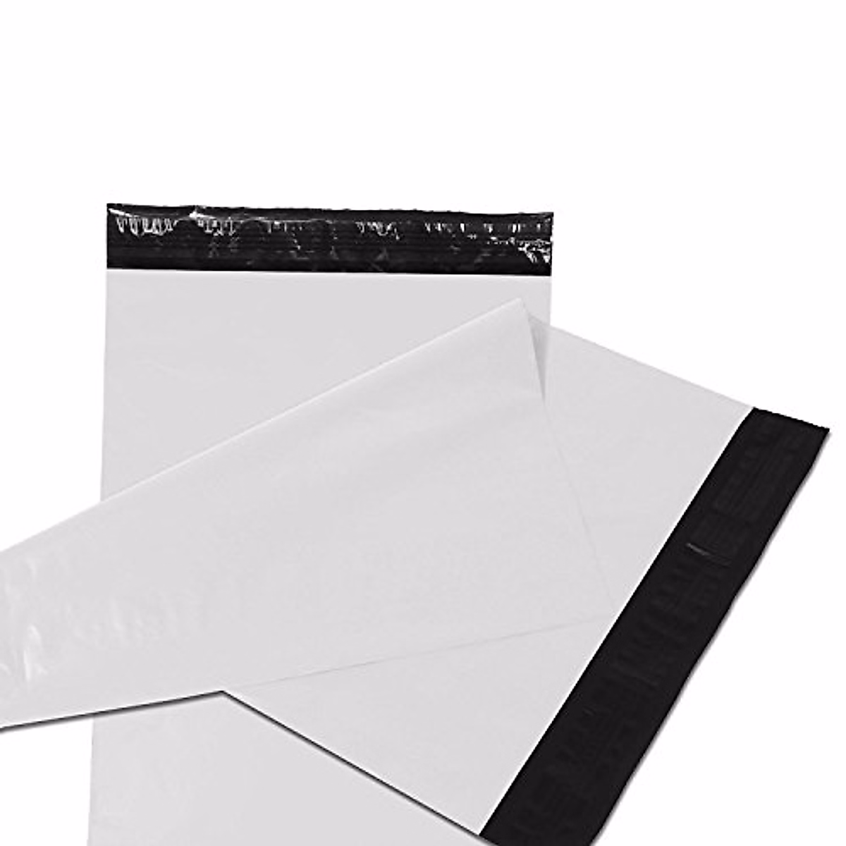 Empire Mailers 6 Inch x 9 Inch White Poly Mailer Plastic Bags, Self-Seal Non-Padded Shipping Bags, Waterproof and Lightweight, Tear Resistant, Set of 100 Pack