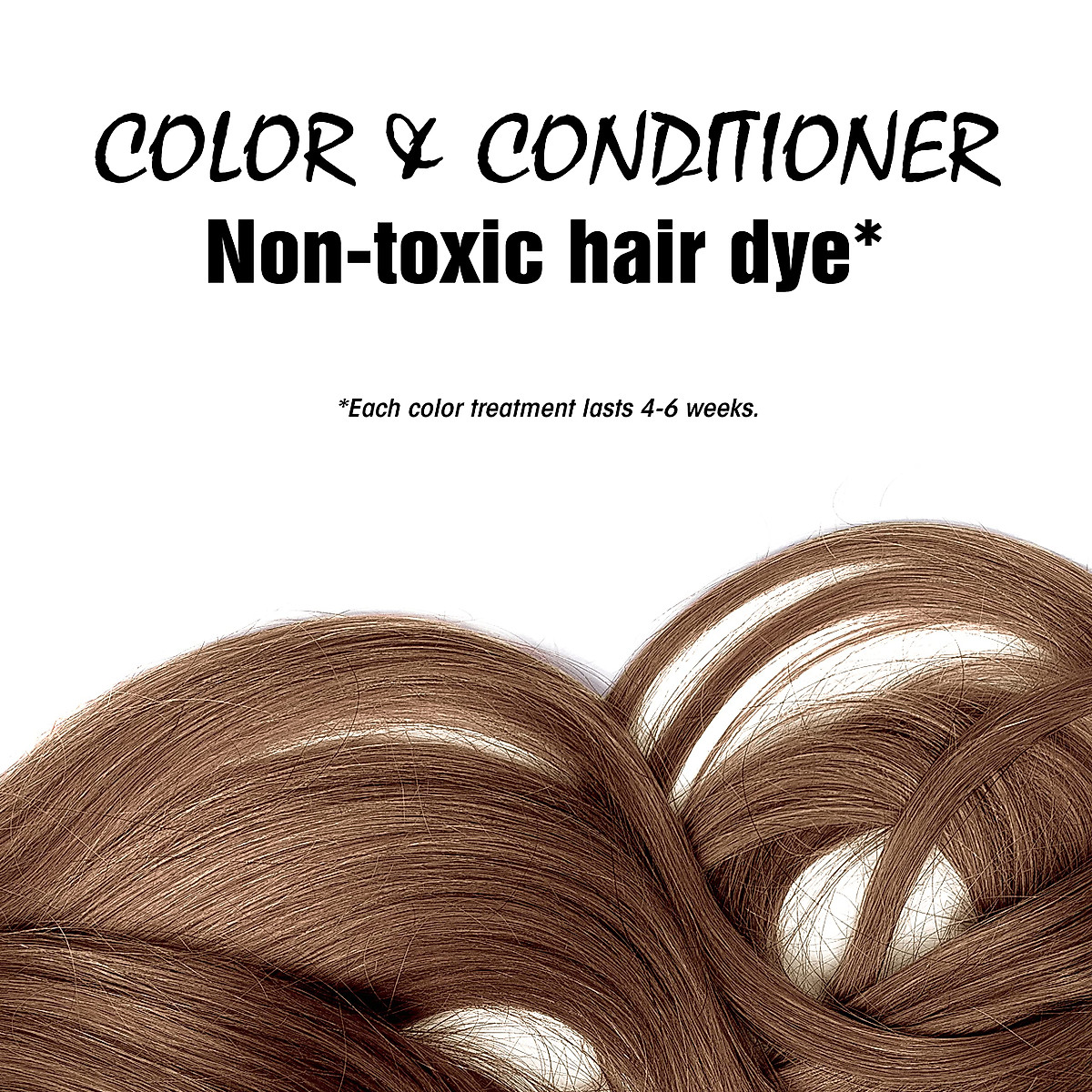 Light Mountain Light Brown Hair Dye for Men/Women, Organic Henna Leaf Powder and Botanicals, Chemical-Free Semi-Permanent Hair Color, 16 Oz