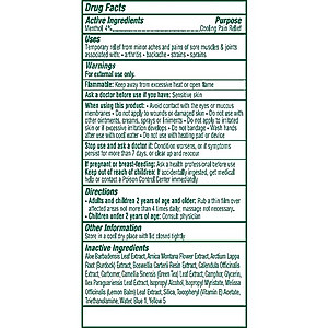 Biofreeze Pain Relief Gel, 4 oz. Tube (Packaging May Vary)