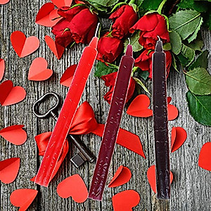12 Pieces Low Temperature Candles Romantic Candles for Couples Lovers
