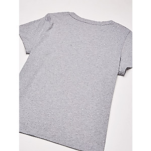 Calvin Klein Women's V-Neck T-Shirt, Pearl, X-Small