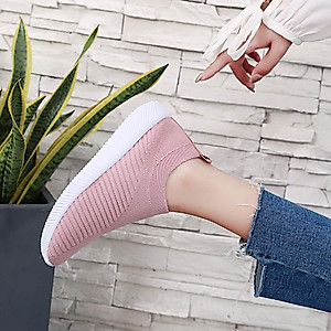 ZHOUXINGB Sandalias para Mujer Elegantes, Womens Trail Running Shoes Wide Calf Sandals Fashion Summer Dress Shoes House Shoes Hiking Boots Gym Flat Shoes for Women Comfortable Dressy Pink