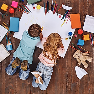 Reskid 25-Sheet Pack of Large 19" x 25" Drawing Paper for Easels, Ideal for Kids Drawing Paper, Schools, Offices, and All Your Artistic Needs