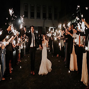 100PCS Wedding Send-Off Tags Partner, 12 inches Gift Tags Partner for Anniversary,Parties,Christmas,Engagement Event