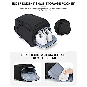 suwasp Large Travel Backpack for Women Men Airline Approved Carry On personal item Backpack bag frontier airlines personal item bag Flight Approved Luggage Backpack shoe