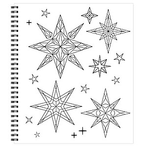 Large Print Easy Color & Frame - Mindfulness (Stress Free Coloring Book)