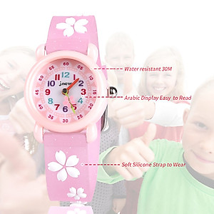 Gift for 3-8 Year Old Girls Kid, Kids Wristwatch Watch Toy for 3-7 Year Old Girl Age 3-10 Gift for Children Birthday