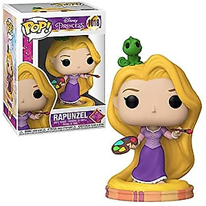 Visit the Funko Store Rapunzel Pop Protector Bundle - Figurine 3.75 Inch Classic Character Ultimate Princess Collection with PET Clear Plastic Case for Collectible Vinyl Figures