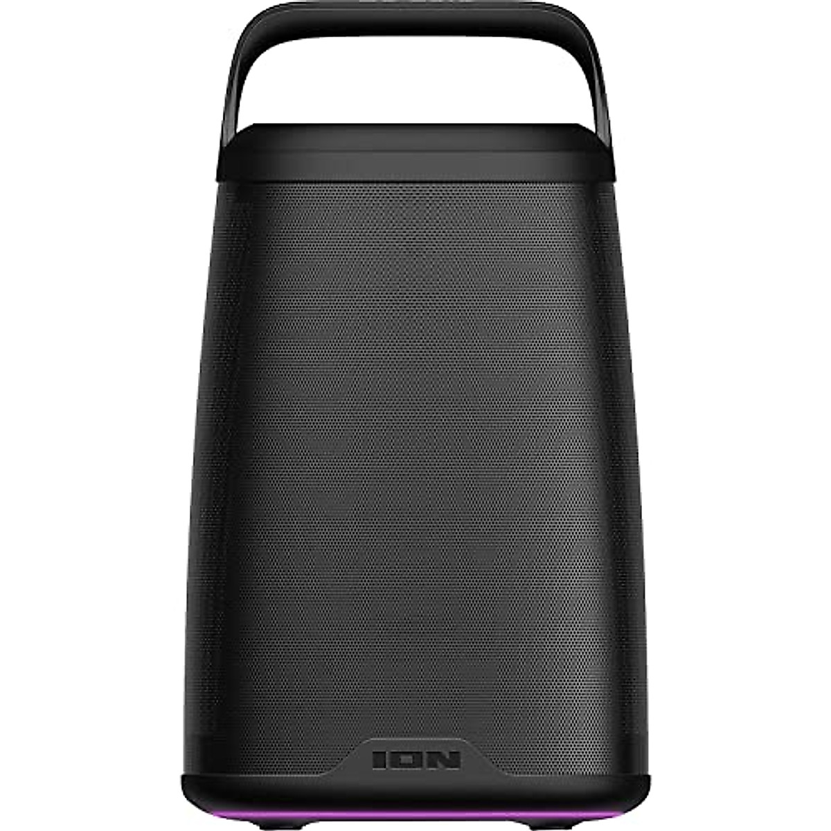 ION Audio Acadia 30-Watt Portable Bluetooth Speaker - Waterproof, 360 Degree Stereo Sound, Multi-Color LED Lights, Bass Boost (Model: iSP134A) (Renewed)