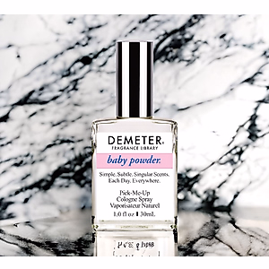 DEMETER Fragrance's Baby Powder Cologne Spray - 1oz - Perfume for Women