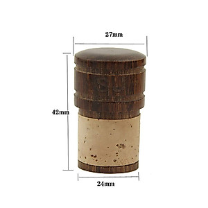 Jiayouy Alto Saxophone End Ebony Plug Sax Woodwind Instrument Accessories