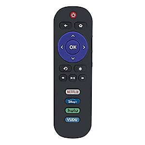 RC280 Replaced Remote fit for TCL Roku TV 65S535 32S335 50S431 55S431 32S331 65S431 75S431 43S421 43S431 55S435 43S435 32S335 32S331 50S435 75S421 32S327-B 43S525 75S435 65S435 43S435 75S435