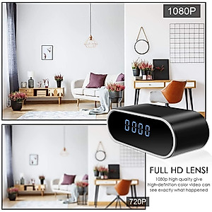 Spy Camera Hidden Camera Detector- HD1080P WiFi Camera for Home Office Security Surveillance Camera with Motion Detection Night Vision