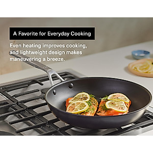 Misen Premium Nonstick Frying Pan 10 Inch - Premium Non Stick Pan - Non Stick Skillet for Meat, Vegetables, Eggs, and More - Tough, Long Lasting, Non Stick Coating for Easy Cooking and Quick Clean Up