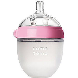 Comotomo Natural Feel Bundle - 2 Items (Pink, 5oz + 8oz)