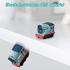 Kids Train Race Track Play Set, Adventure Car Track Toy, Toddler Dinosaur Ramp Vehicle Toys, Interactive Games Vehicle Playset Gifts for Kids