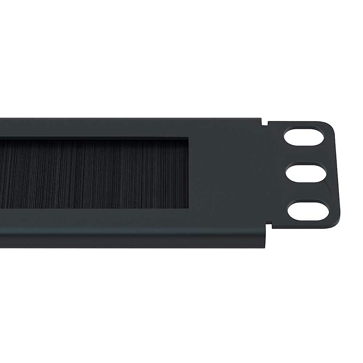1U Brush Panel Horizontal Grommet Strip Server Rack Cable Management Panel by CableRack