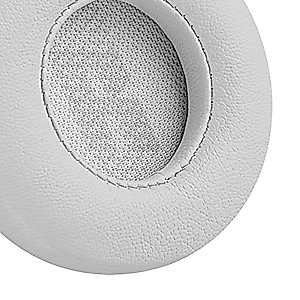 Geekria QuickFit Replacement Ear Pads for JBL Live 460NC Wireless On-Ear Noise Cancelling Headphones Ear Cushions, Headset Earpads, Ear Cups Cover Repair Parts (White)